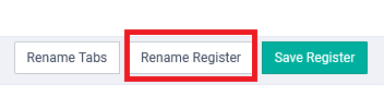 DSAR Register Management - How do I rename registers and tabs? – MetaCompliance