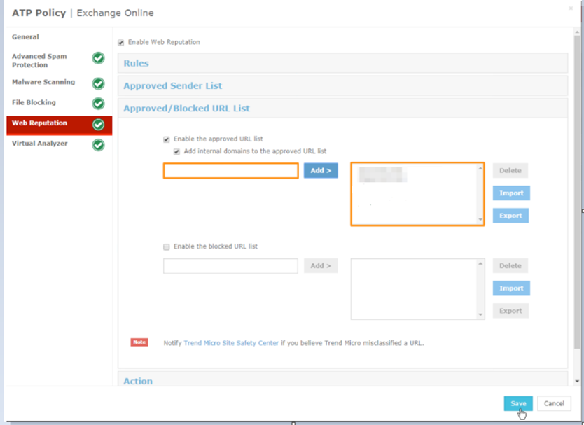 How to allowlist (whitelist) in Trend Micro – MetaCompliance
