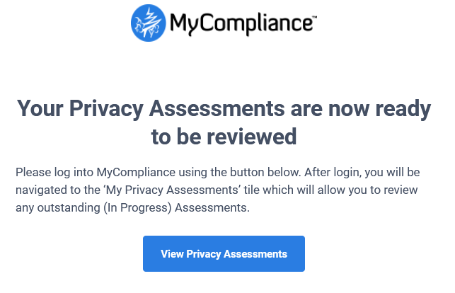 Privacy Assessment Generator: What happens when I generate a Privacy ...